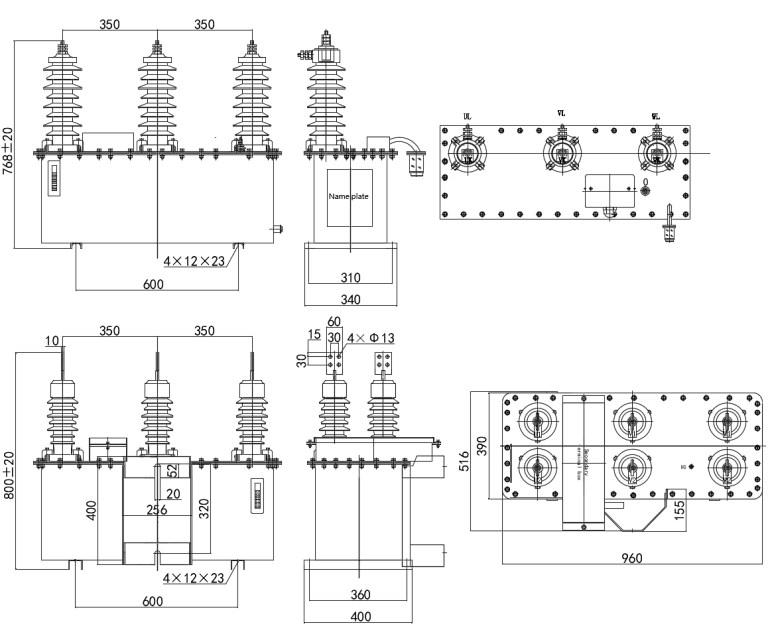 22/24kV Oil type metering units - UNISUN