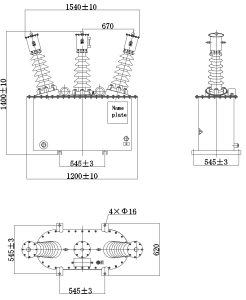 33/36kV Oil type metering units - UNISUN