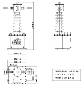 33/36kV Oil type current transformer - UNISUN