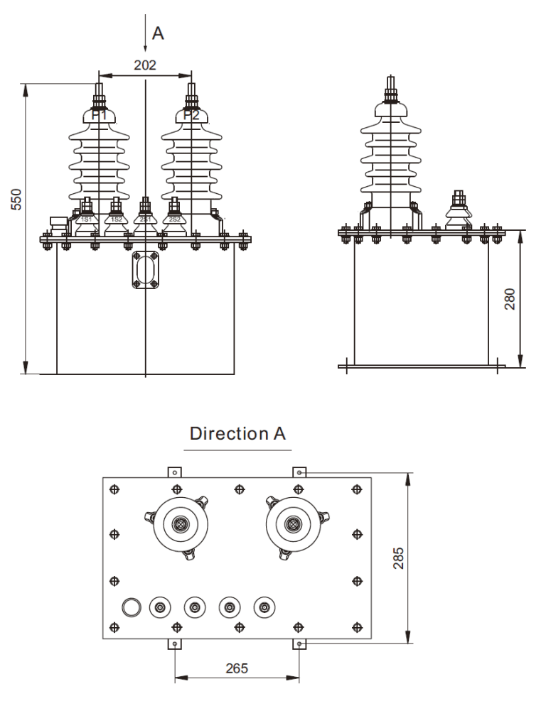 10/11kV Oil type current transformer - UNISUN